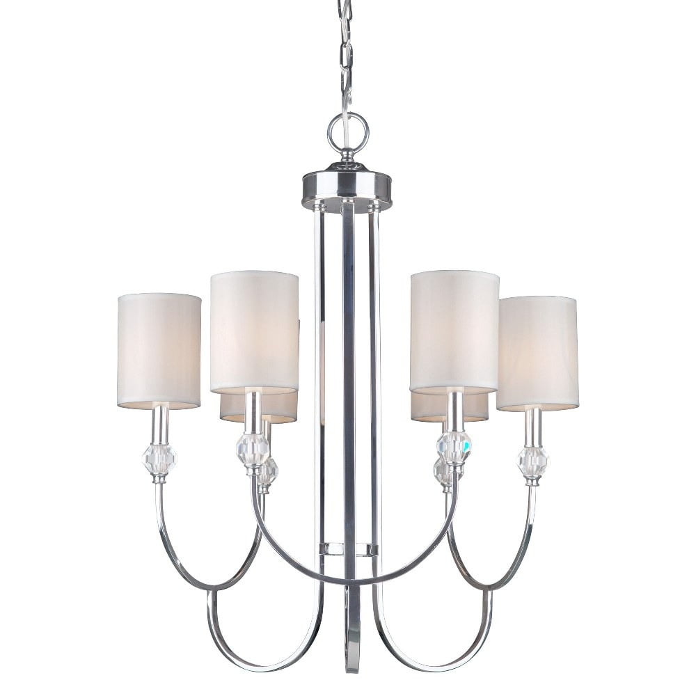 7042-06-05-Forte Lighting-Jewel - 6 Light Chandelier-29.5 Inches Tall ...