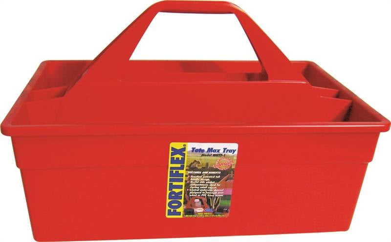 Fortex/Fortiflex 1300702 Tool Carrier Tote, Wood/PVC, Red - Walmart.com
