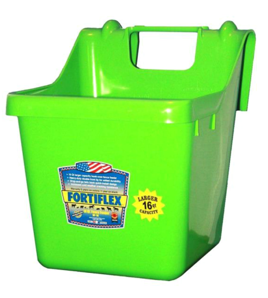 Fortex/Fortiflex 1301643 Over Fence Bucket, Green, Each - Walmart.com