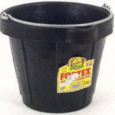 Fortex/Fortiflex N105-12 Molded Rubber Pail, 12 Qt - Walmart.com