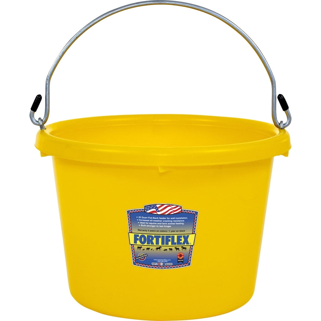 Fortex Industries Pail Yellow 8 Quart - N400-8 - Walmart.com