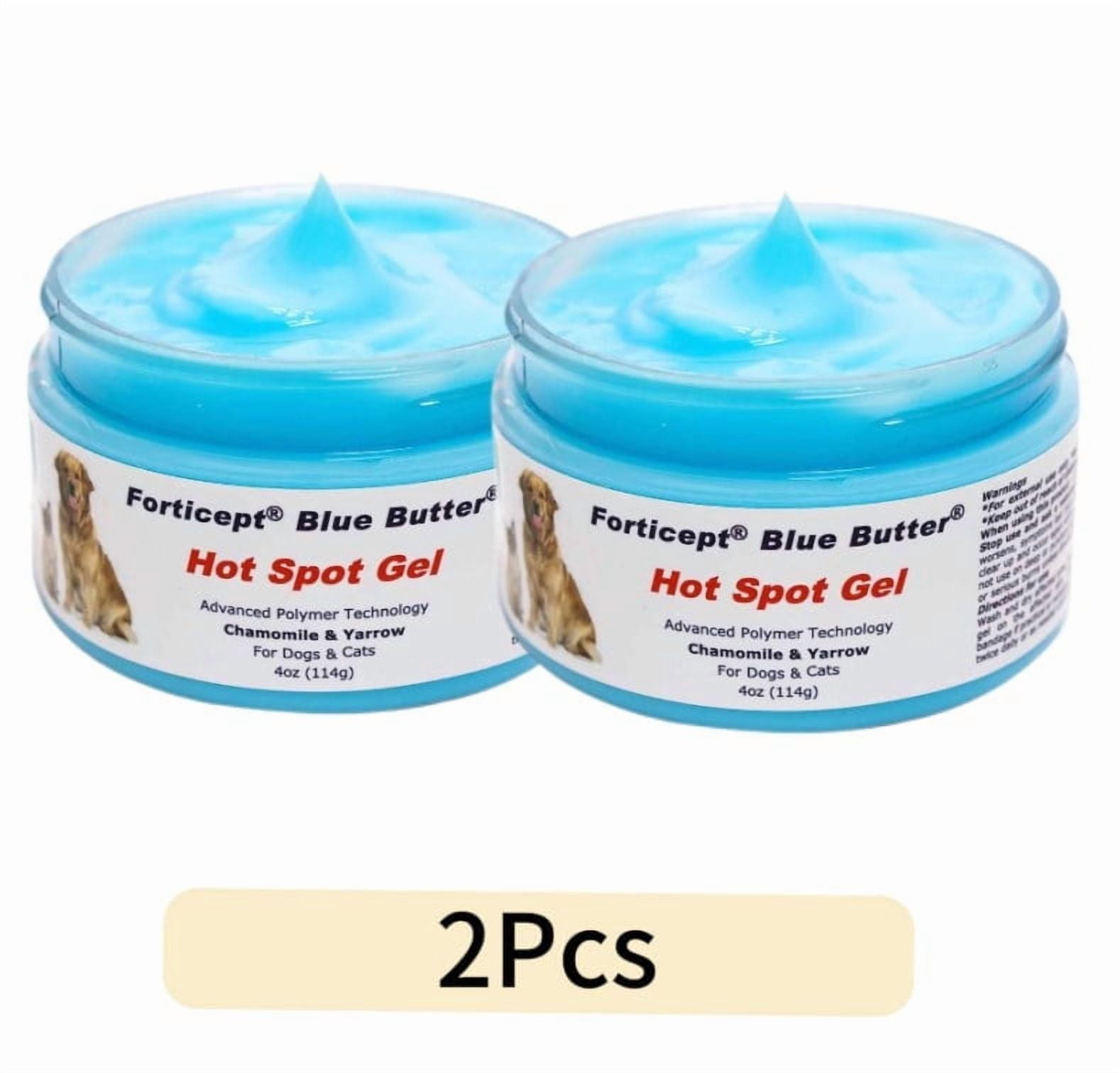 Forticept Blue Butter | Hot Spot Treatment for Dogs | Dog Wound Care | Veterinary Strength Skin ...