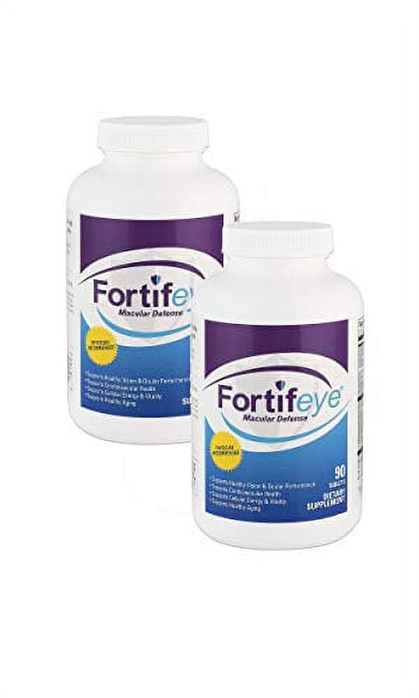 Fortifeye Vitamins Macular Defense Multivitamin, All Natural USP ...