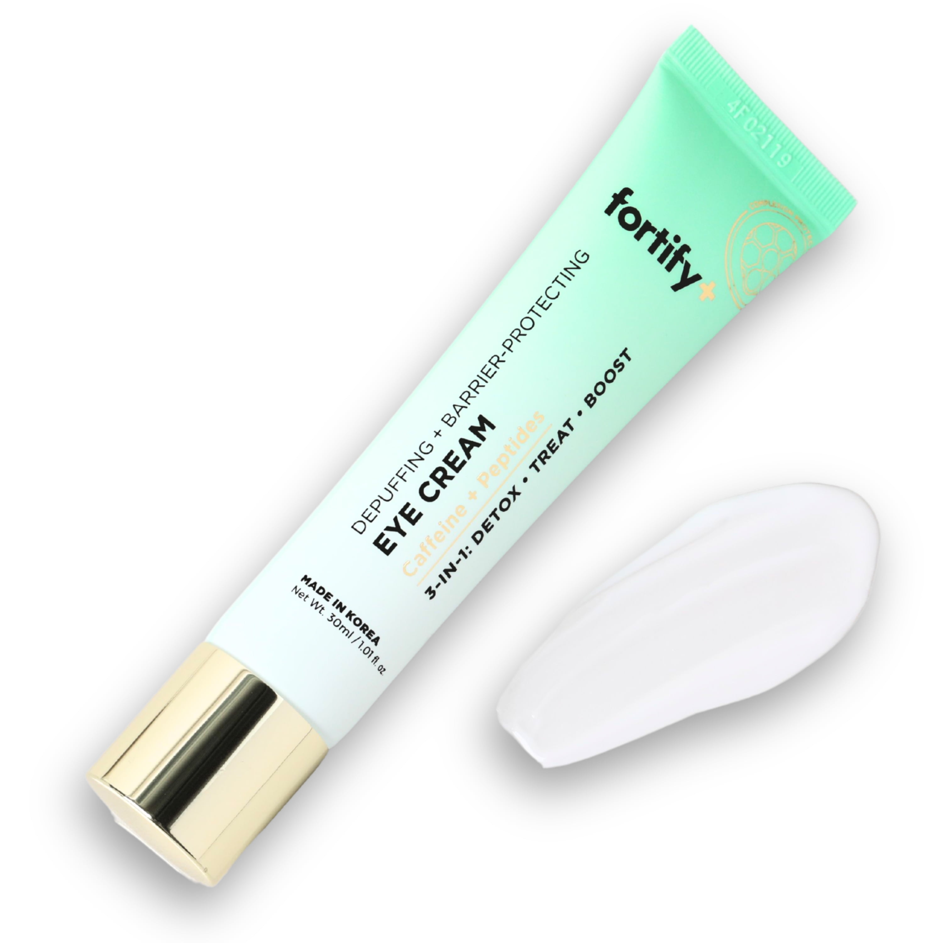 Fortify Skincare Eye Cream, De-Puffing and Protecting, with Collagen ...