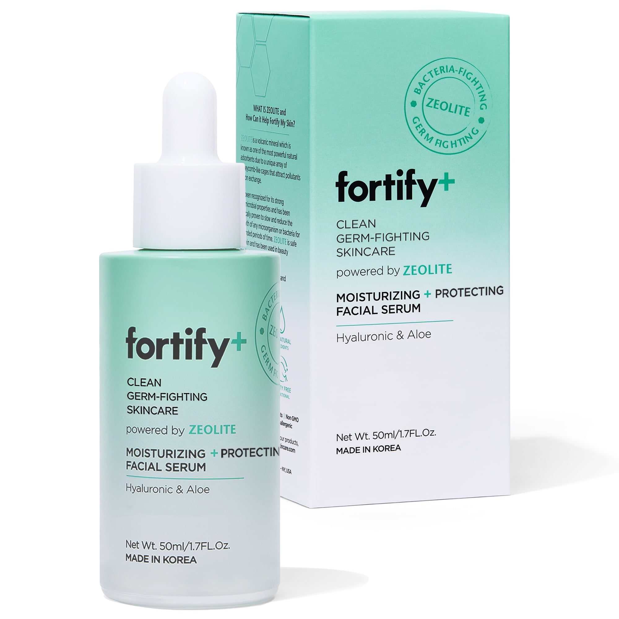 Fortify Skincare Reviving Facial Serum - Moisturizing + Protecting ...
