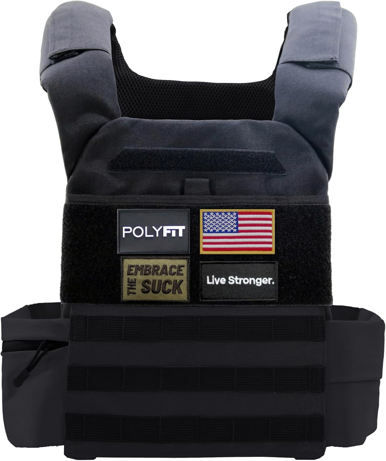 Fortify Weighted Vest for Strength and Endurance Training, Fitness ...