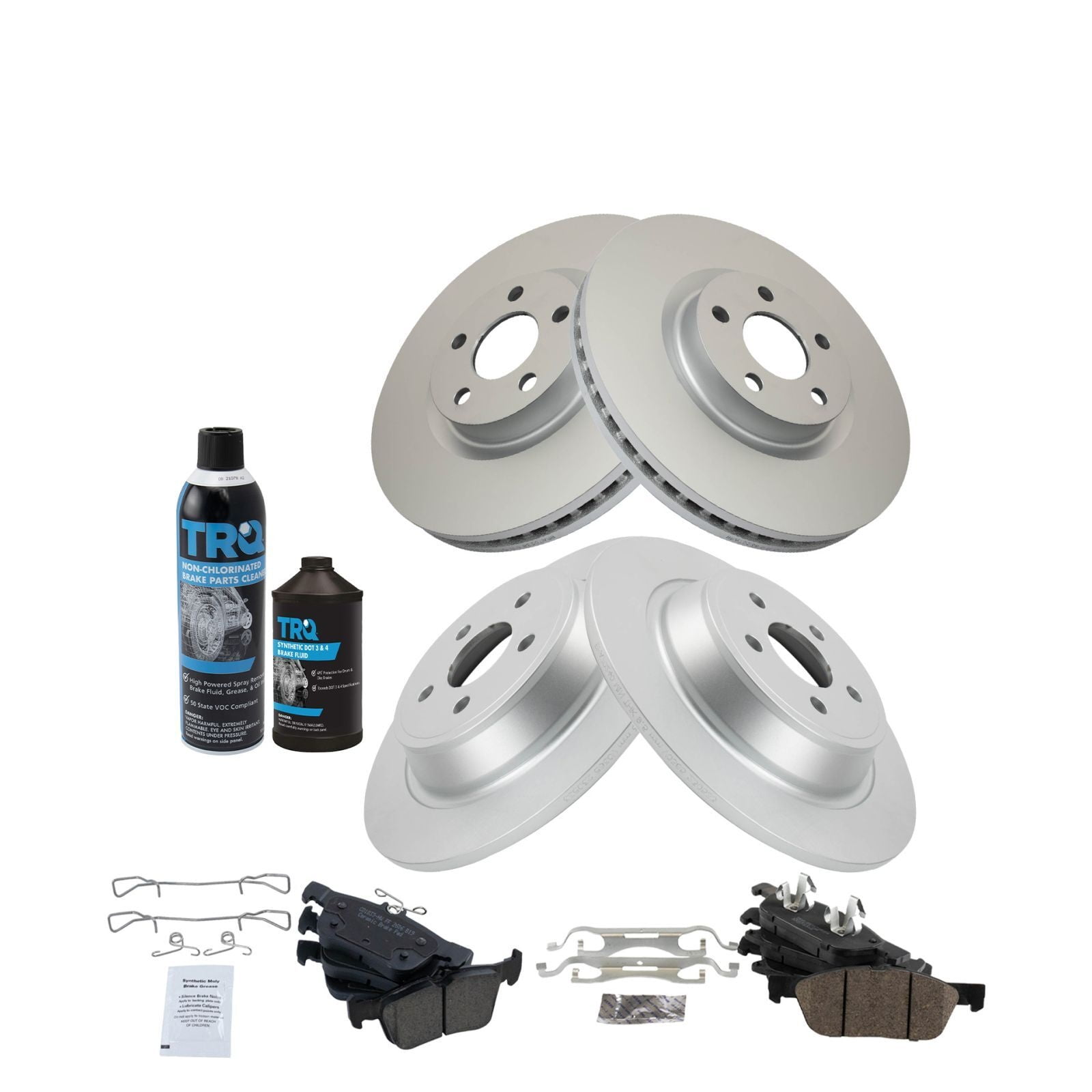 Fortify Your Vehicle's Braking Power with Premium Coated Disc Brake Kit ...