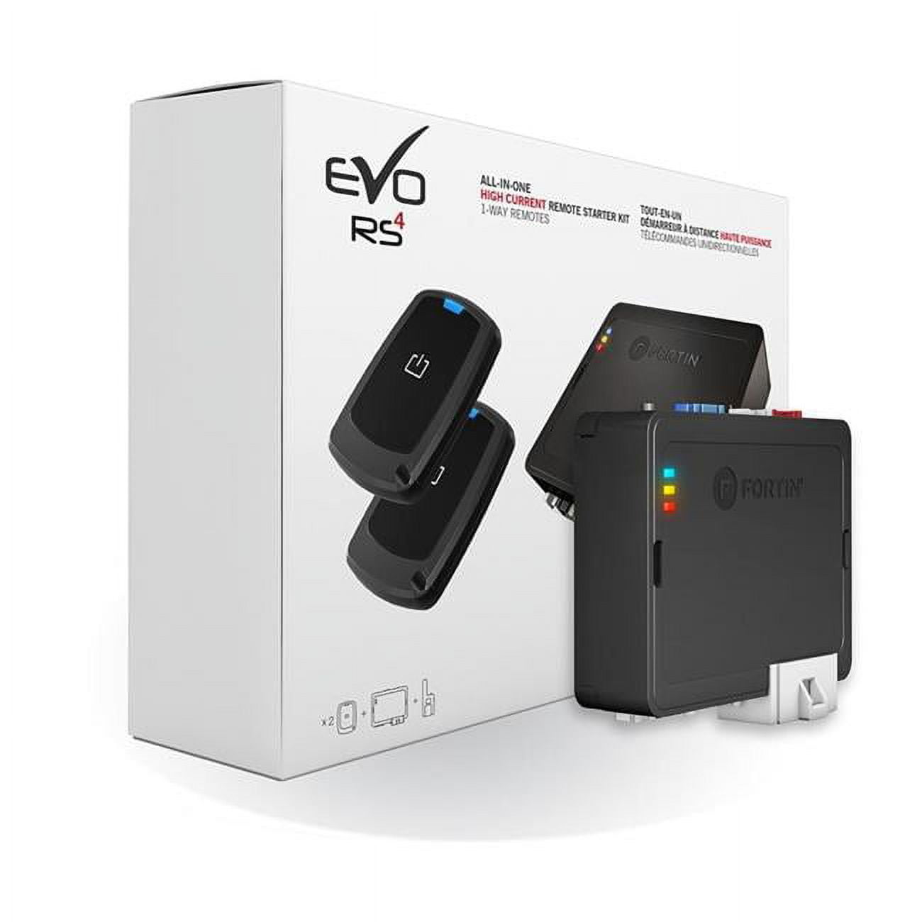 Fortin 1-Way Long-Range All-In-One Remote Starter Kit for 1-Button ...