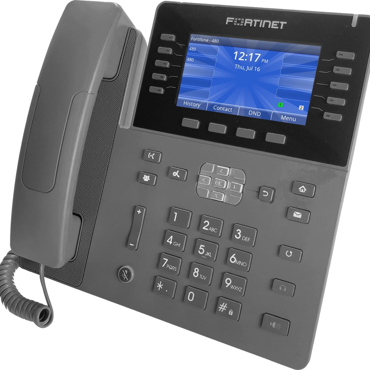 Fortinet FortiFone FON-480 - VoIP phone - with Bluetooth interface with ...