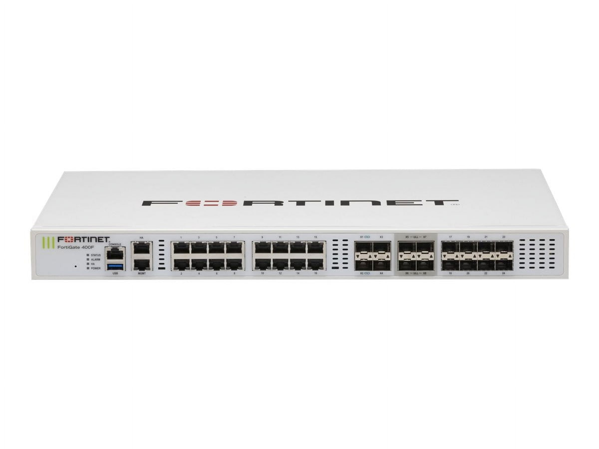 Fortinet FortiGate 400F - Low Encryption - security appliance - 10GbE ...