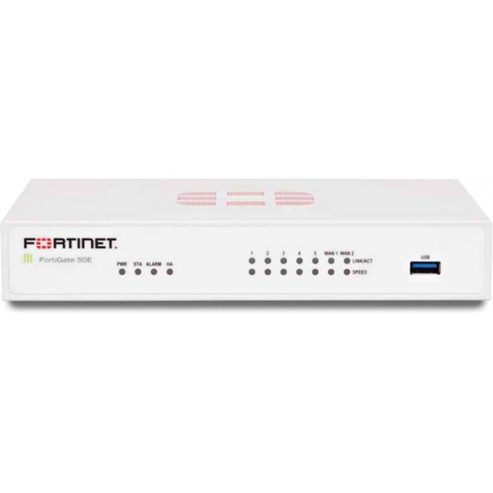 Fortinet FortiGate 50E Network Security/Firewall Appliance - 7 Port ...