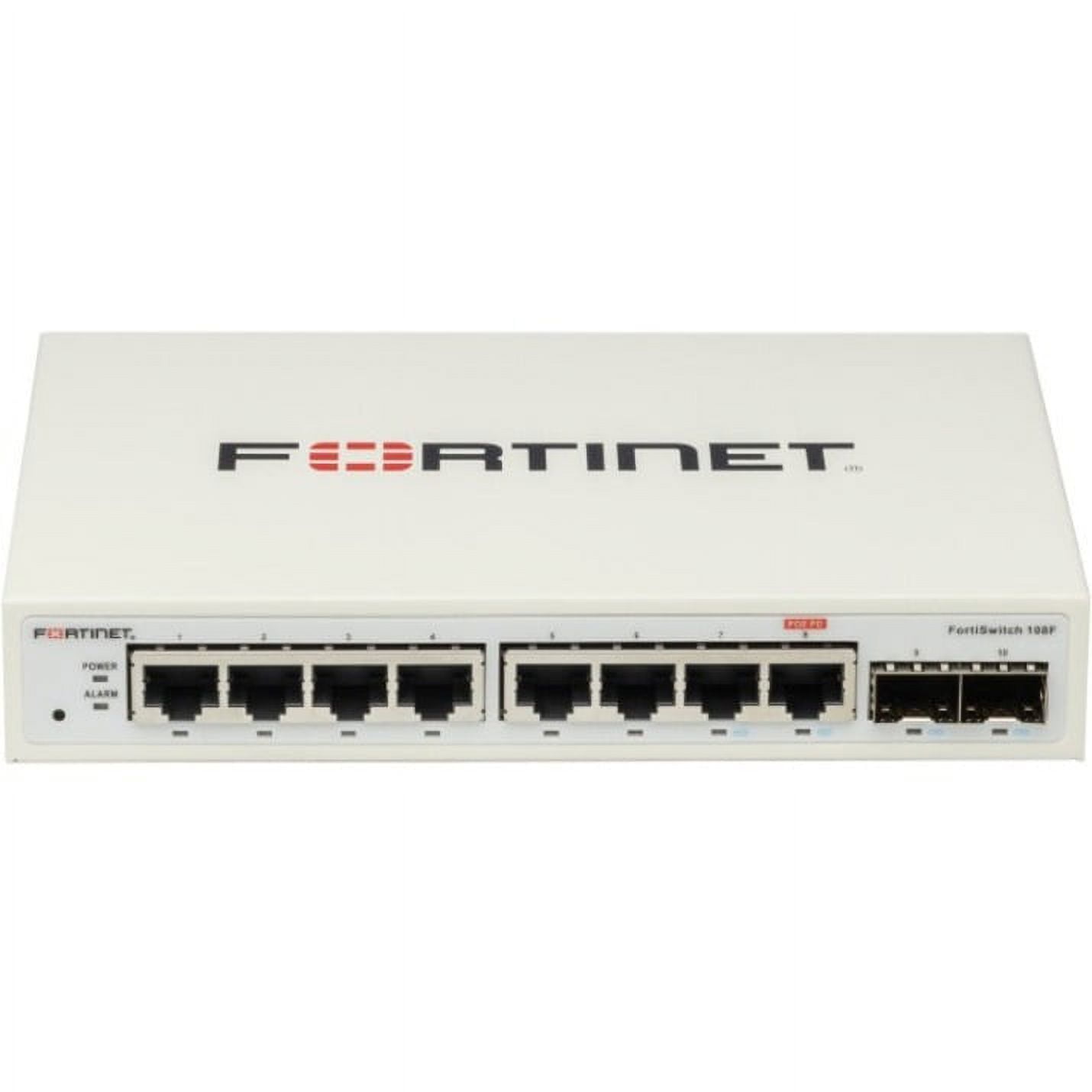 Fortinet Layer 2 FortiGate Switch Controller Compatible Switch FS-108F ...