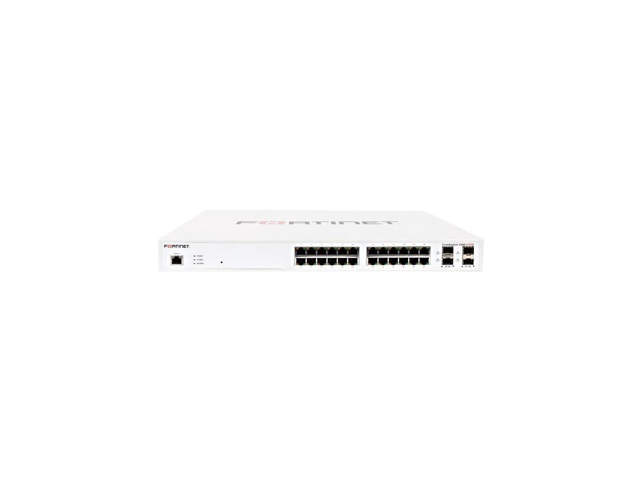 Fortinet FortiSwitch 124E-F-POE Ethernet Network Switch - Walmart.com