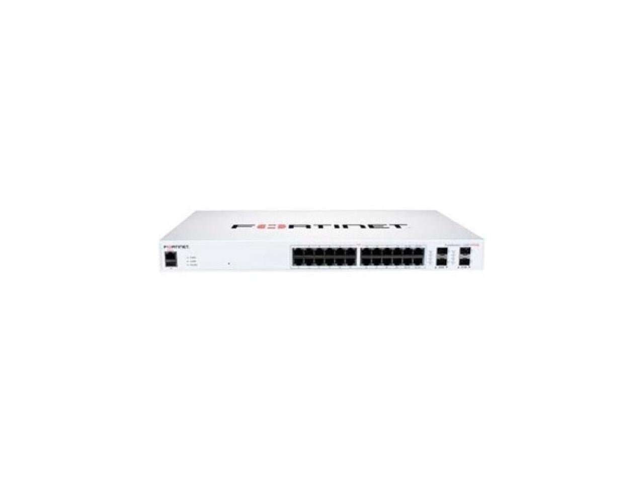 Fortinet FortiSwitch 124F-FPOE Ethernet Switch - 24 Ports - Manageable ...