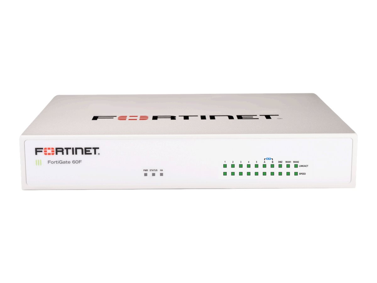 Fortinet FortiWifi FWF-60F Network Security/Firewall Appliance - 10 ...