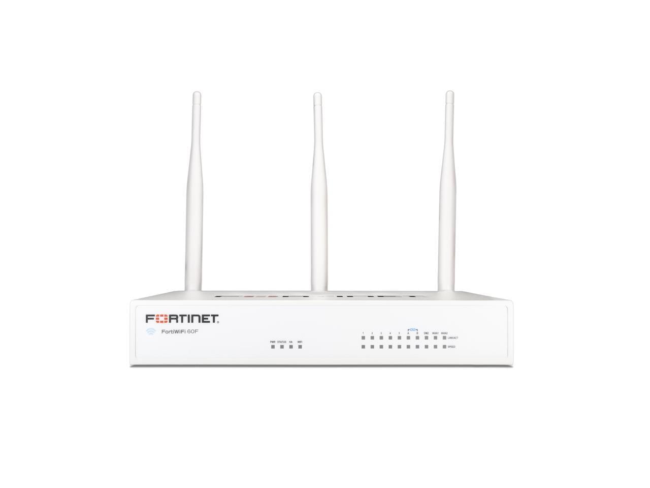Fortinet FortiWifi FWF-60F Network Security/Firewall Appliance - 10 ...