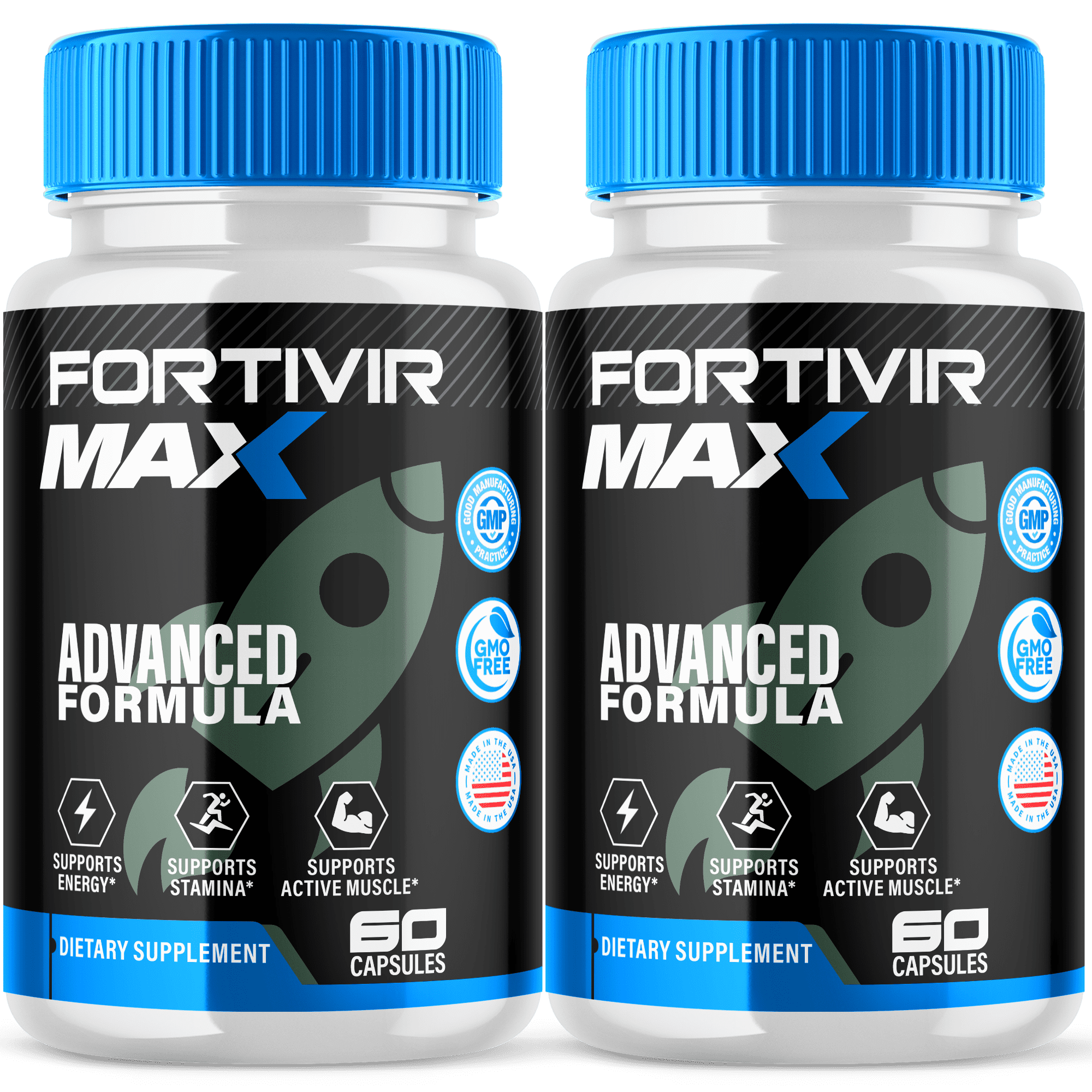 Fortivir Max Advanced Formula Pills All Natural FortivirMax Vitamum ...