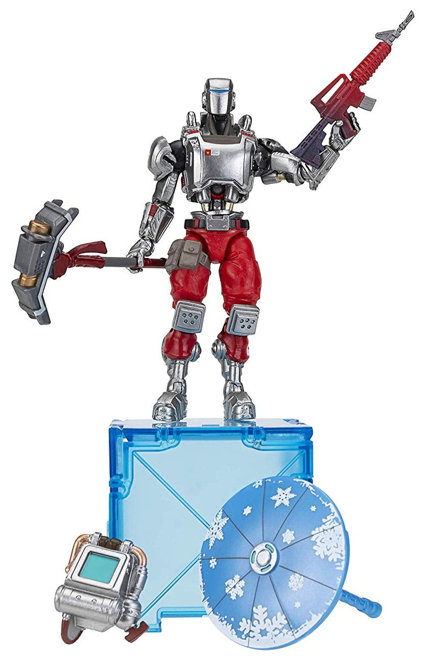 Fortnite A.I.M. 4-Inch Action Figure, Early Game Survival Kit with ...