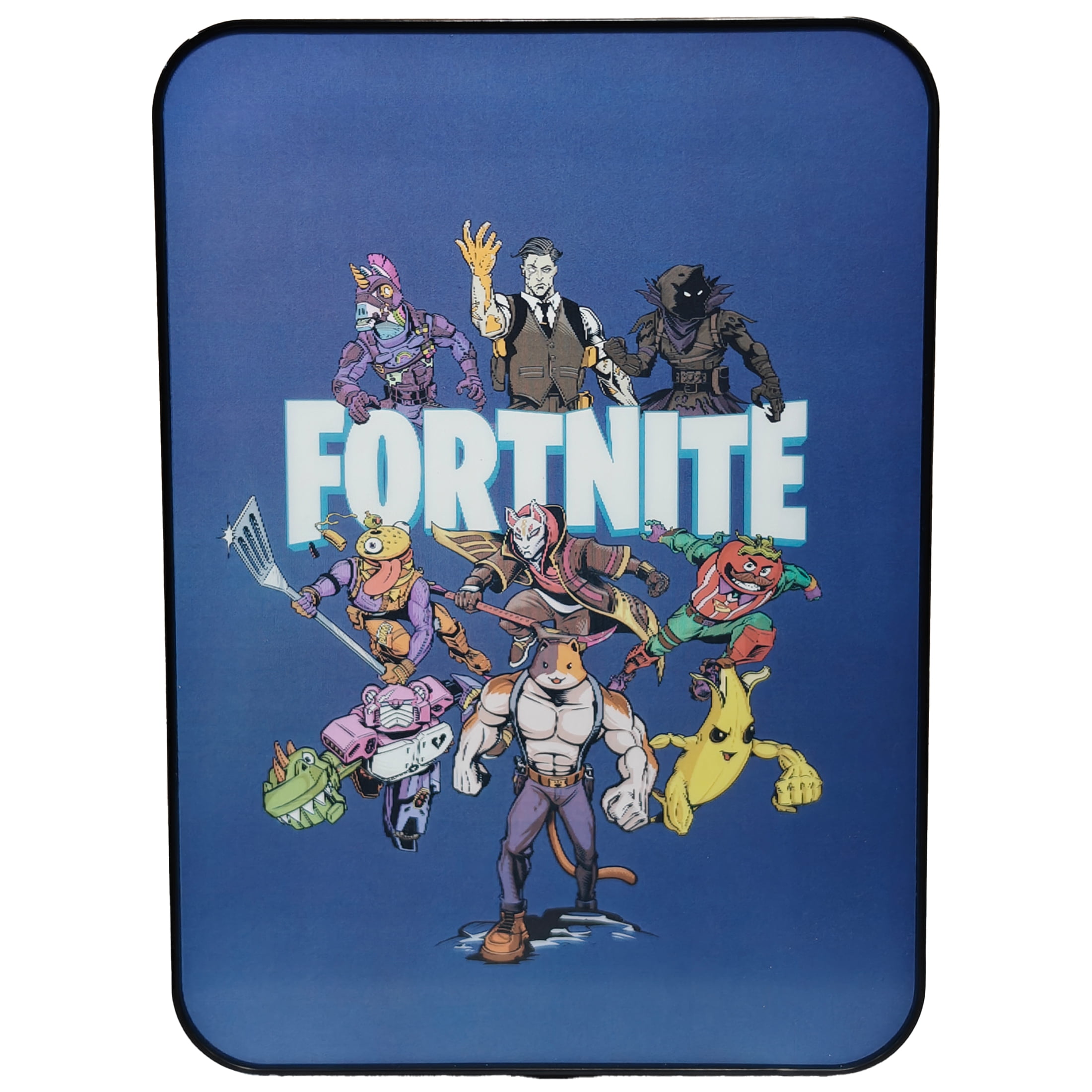 Fortnite 4L 6-Can Lenticular Portable Mini Fridge, Blue - Walmart.com