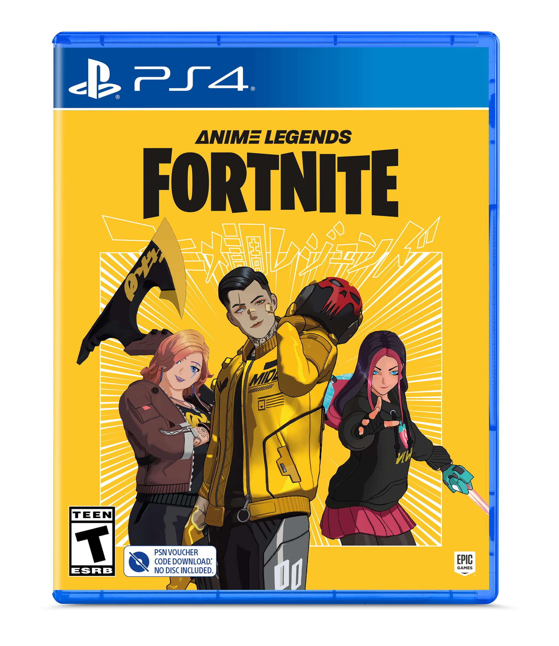 Fortnite - Anime Legends- PlayStation 4 - Walmart.com