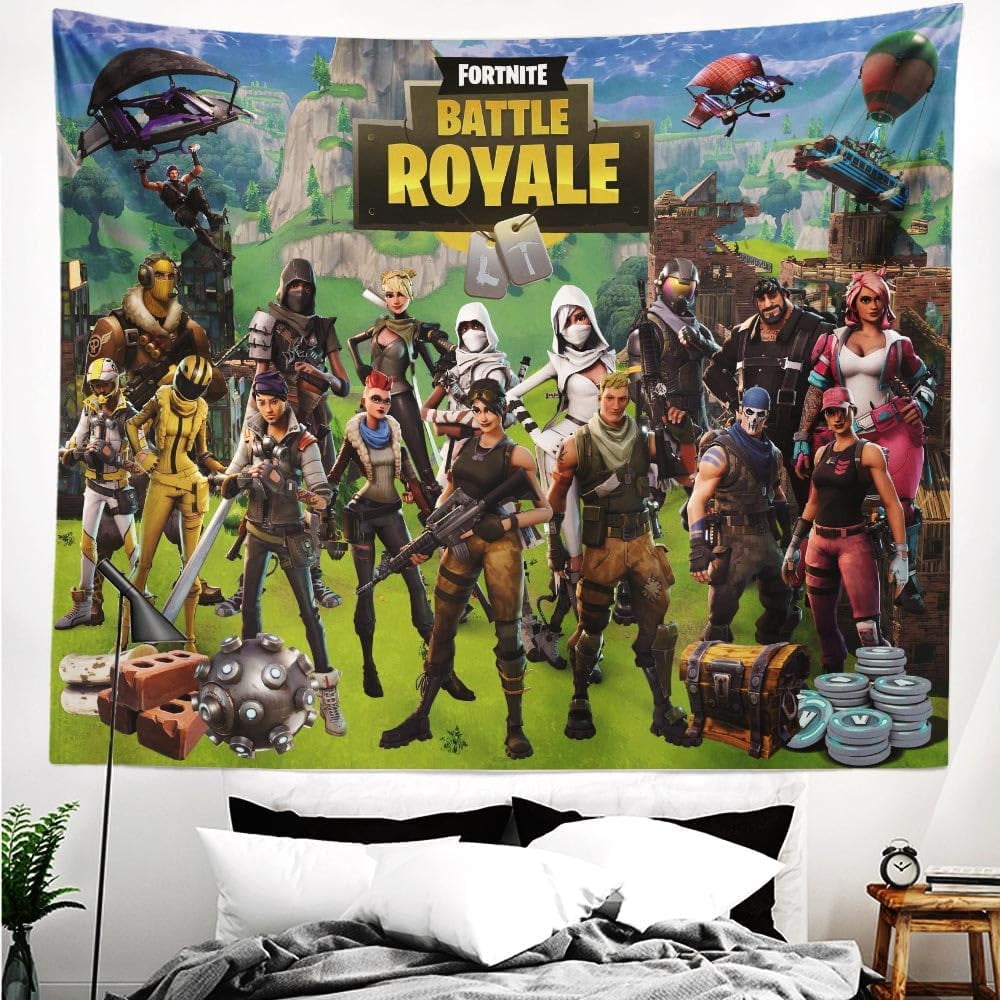 Fortnite Backdrop Banner Party Supplies Poster Movie Theme Background ...