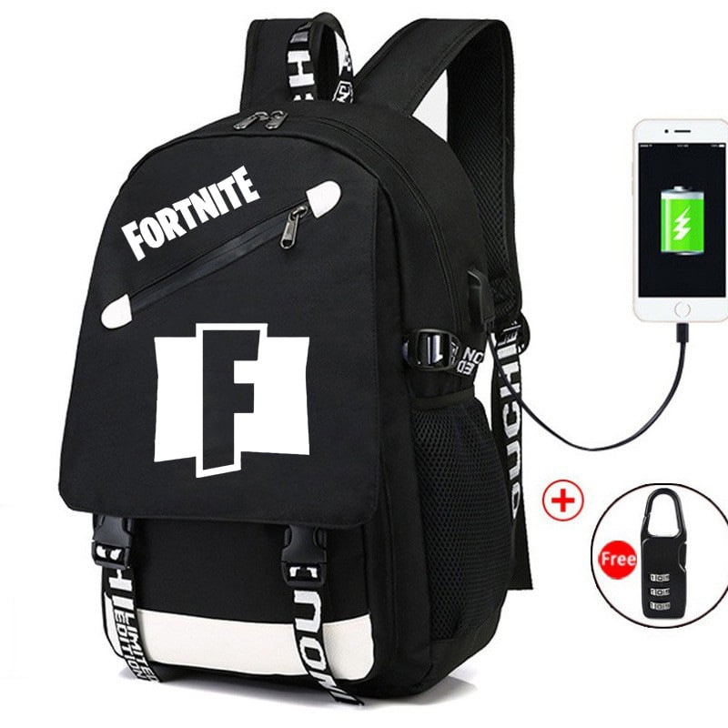 Fortnite Backpack Bookbag Travel Bag Rucksack for Vacation Sports ...