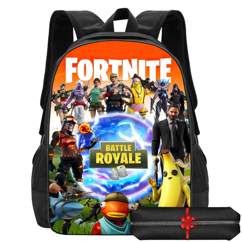 Generic Fortnite Backpack, Lightweight Polyester School Bag, Adjustable ...