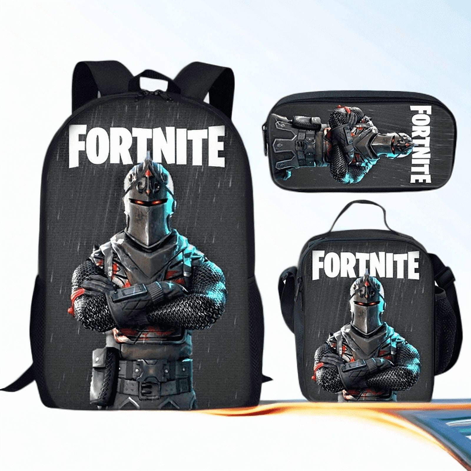 Fortnite Backpack Text Cool Student Backpack for Work School Large ...