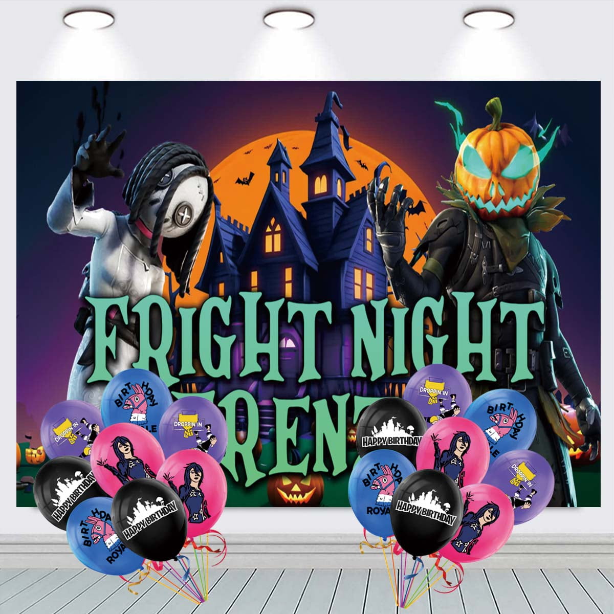 Fortnite Balloons Party Supplies Taspestry Poster Banner Backdrop ...