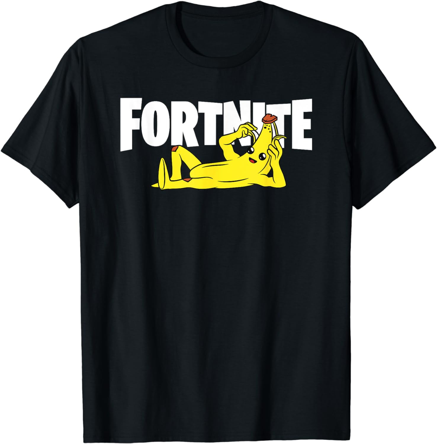 Fortnite Banana Lay Down With Title T-Shirt - Walmart.com