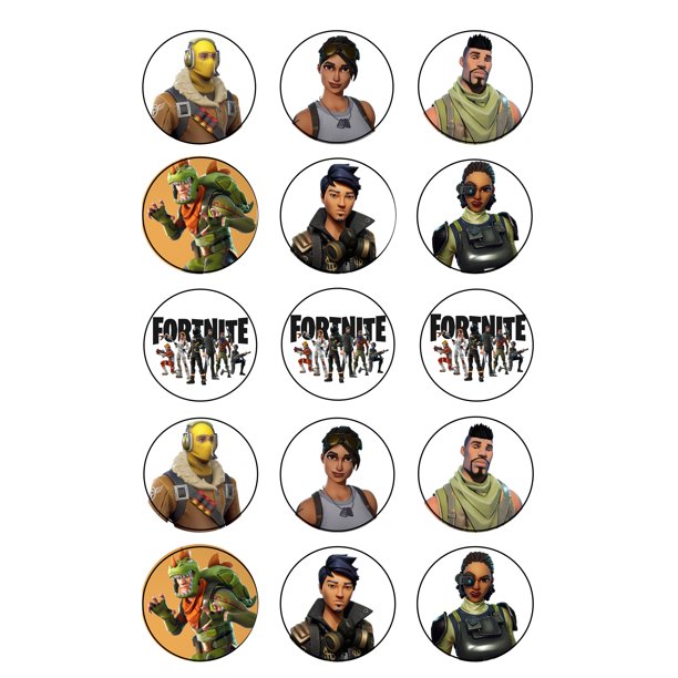 A Birthday Place Fortnite Battle Royale Berserker Bullet Edible Cake ...