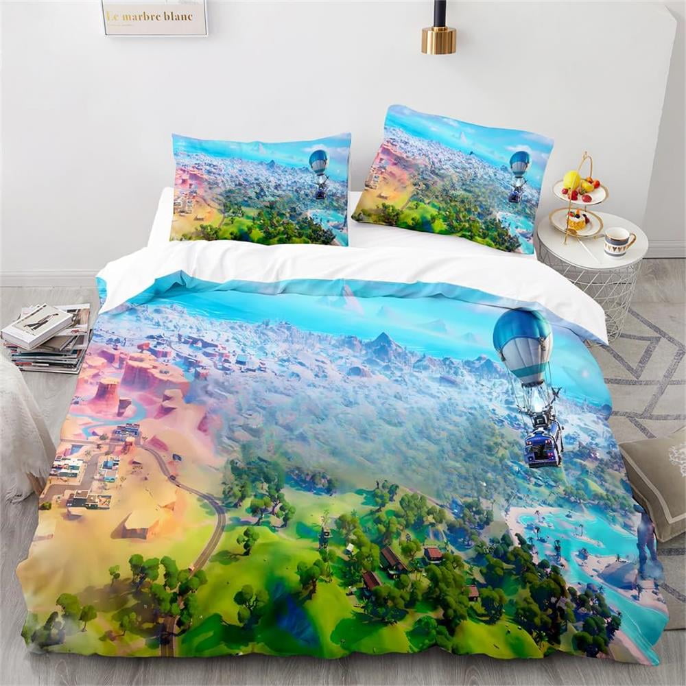 Fortnite Bedding Set Twin Size Shooting Games Fortnite for Kids Boys ...