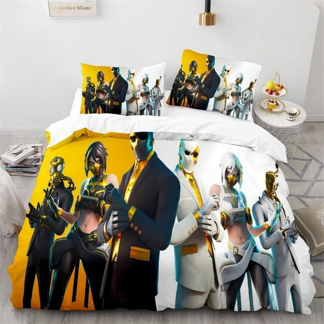 Fortnite Bedding Set Twin Size Shooting Games Fortnite for Kids Boys ...