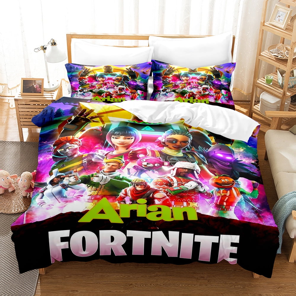 Fortnite Bedding Sets Twin Queen King Size Game Printed Bed Set 3Pcs ...