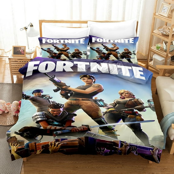 Fortnite Bedding Sets Twin Queen King Size Game Printed Bed Set 3Pcs ...