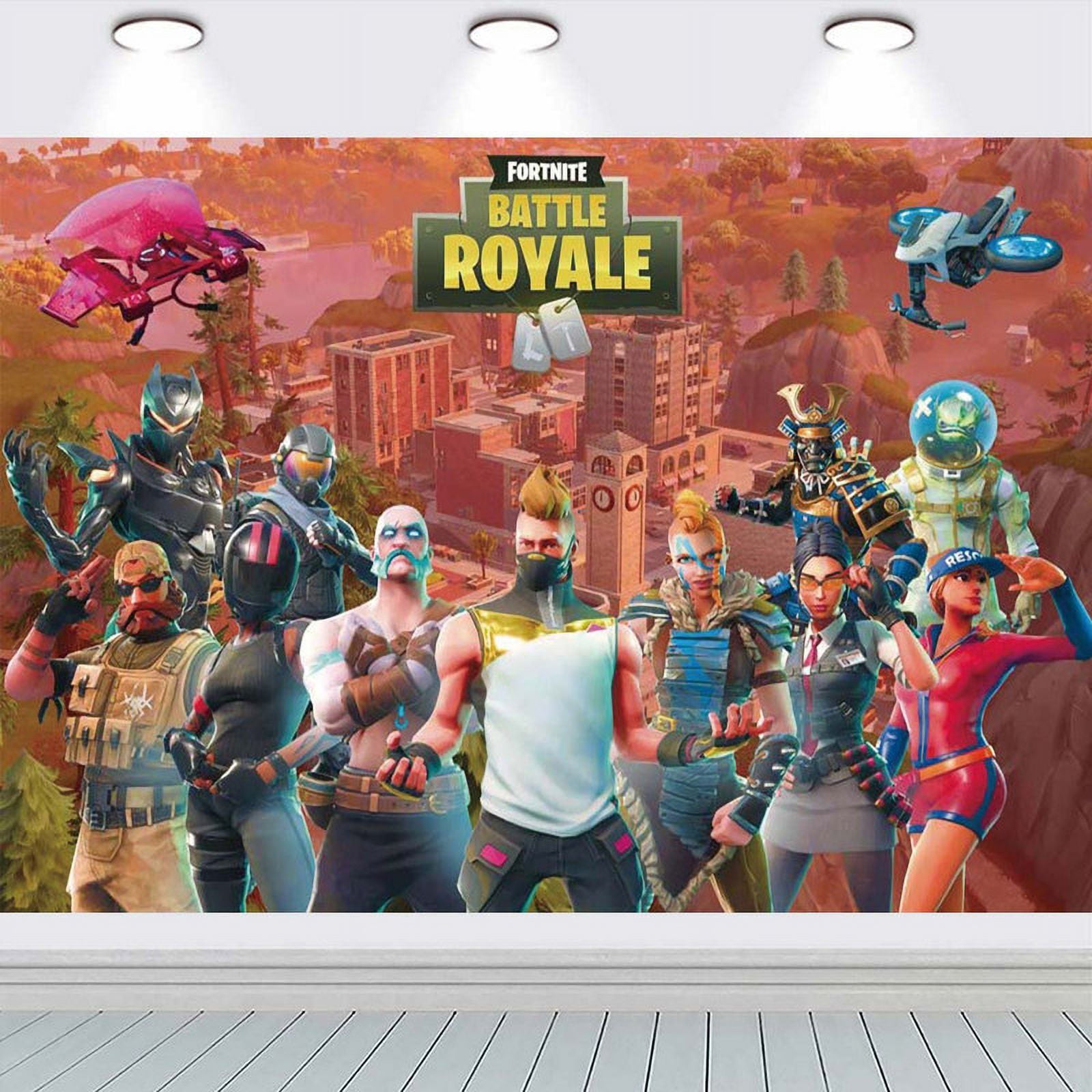 Fortnite Birthday Banner Backdrop Background Taspestry Post Wall Decor ...