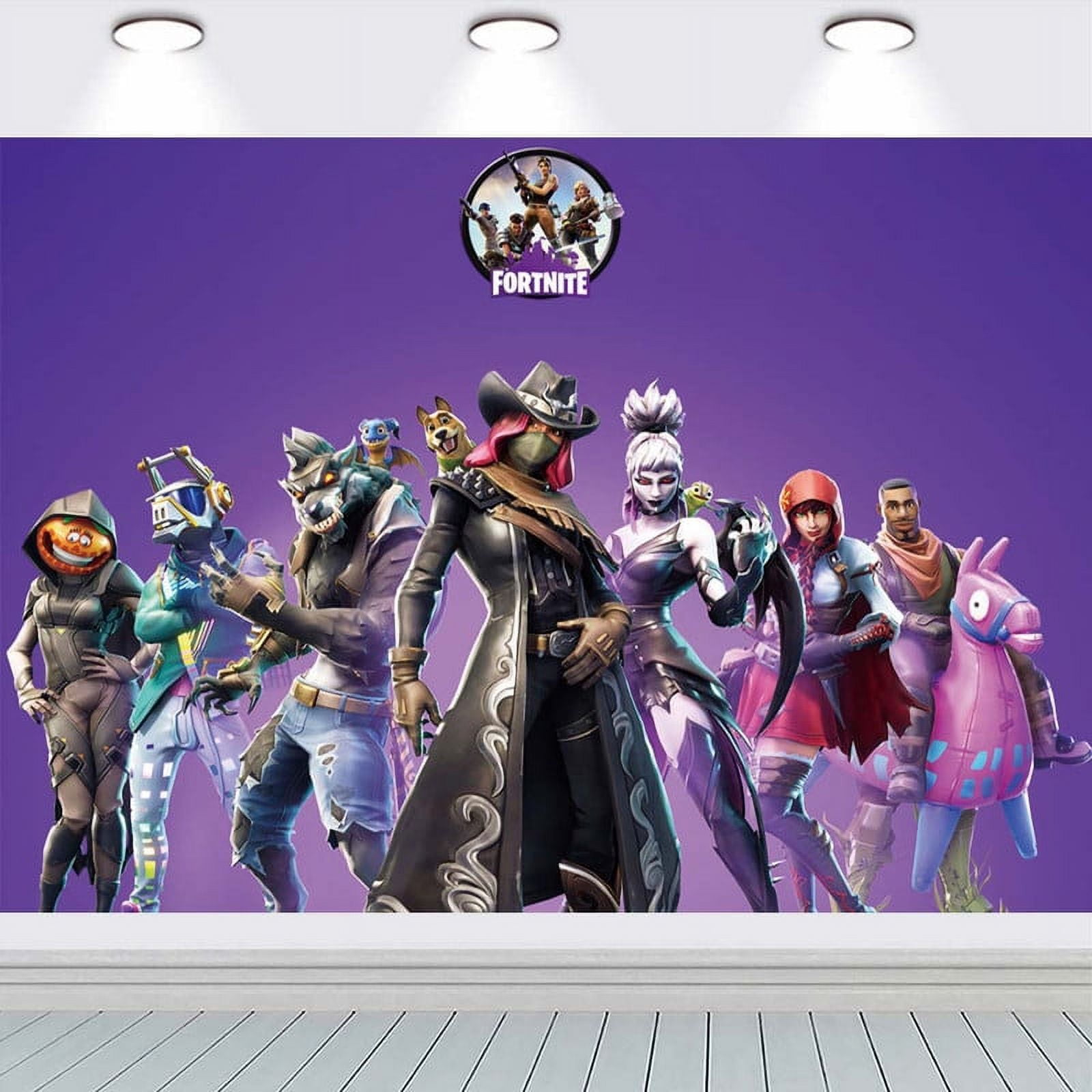Fortnite Birthday Banner Backdrop Background Taspestry Post Wall Decor ...