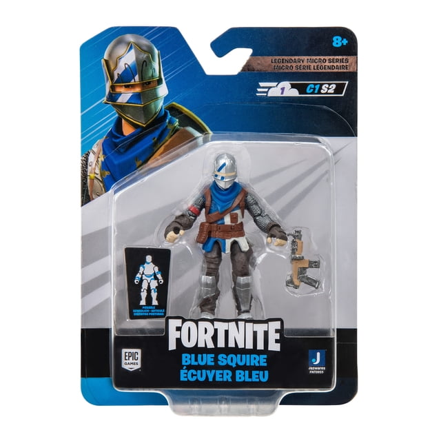 Fortnite Blue Squire - Micro Legendary Series - 2.5 inch Figure with ...