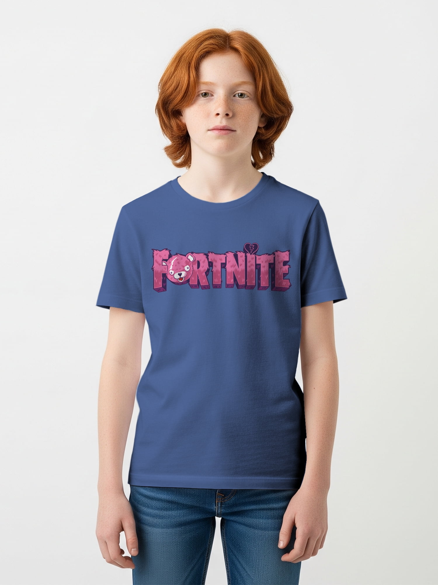 Fortnite, Boys' & Big Boys' Graphic T-Shirt, Cuddle Team Leader, Sizes ...