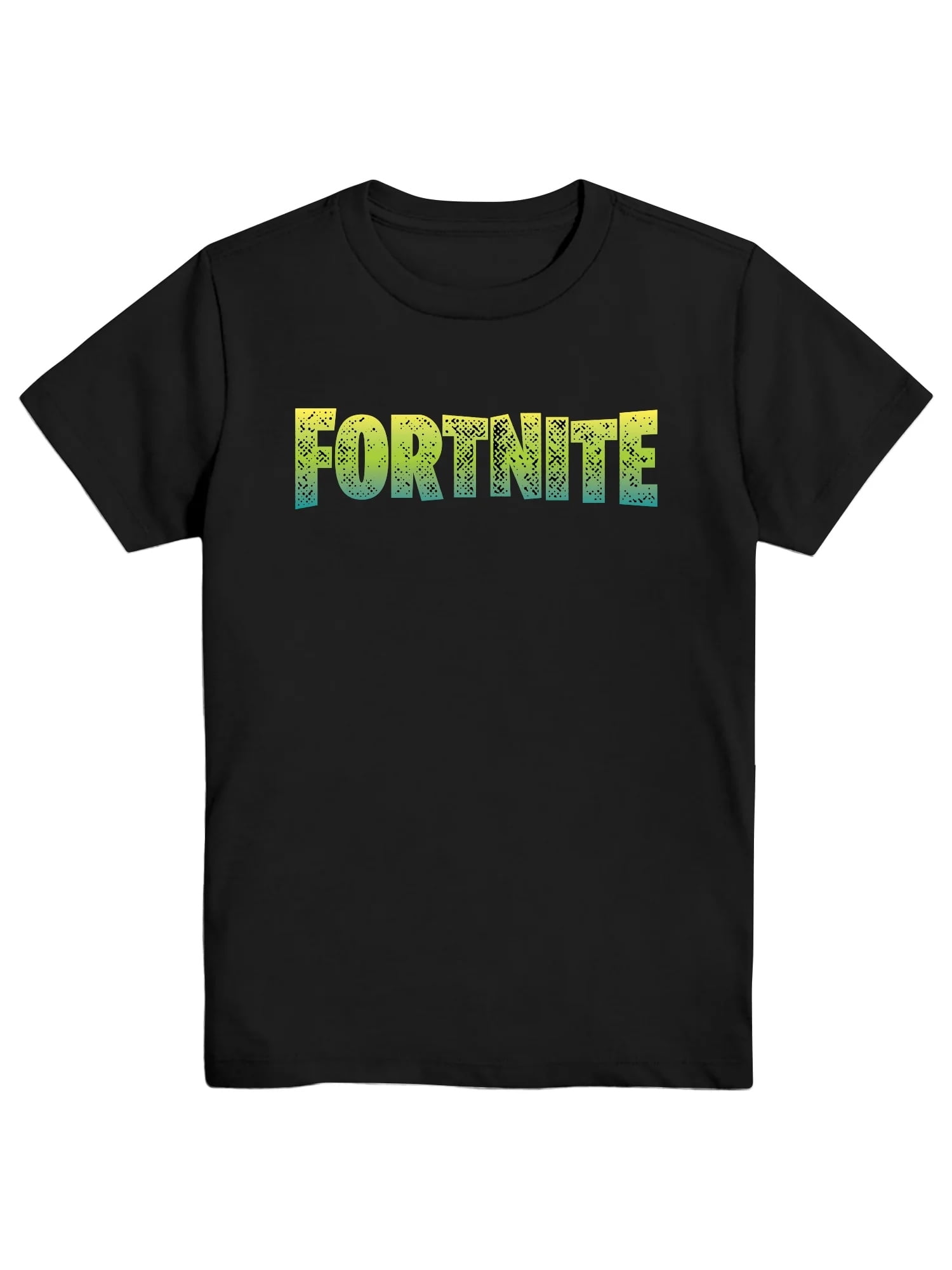 Fortnite Boys, Fortnite Logo Crew Neck, Short Sleeve, Graphic T-Shirt ...