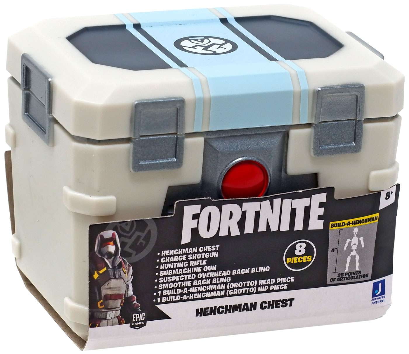 Fortnite Build Grotto Henchman Chest Charge Shotgun Loot Crate Toy Set ...