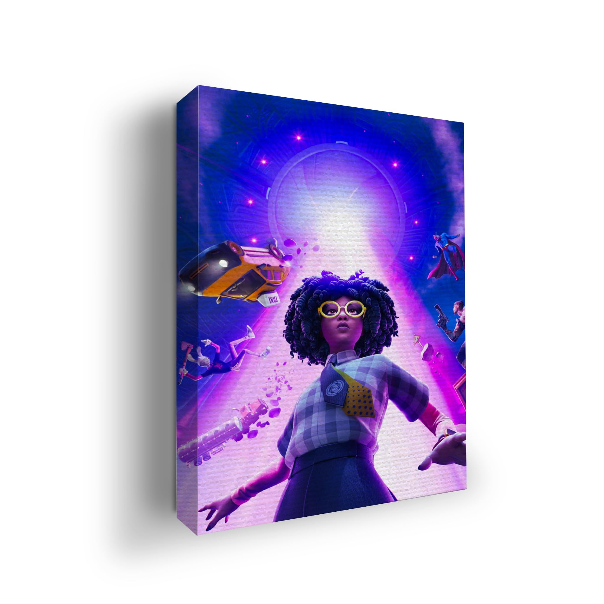 Fortnite Canvas Wall Art by Mavis Print- 12x16 inches Video Game Wall ...