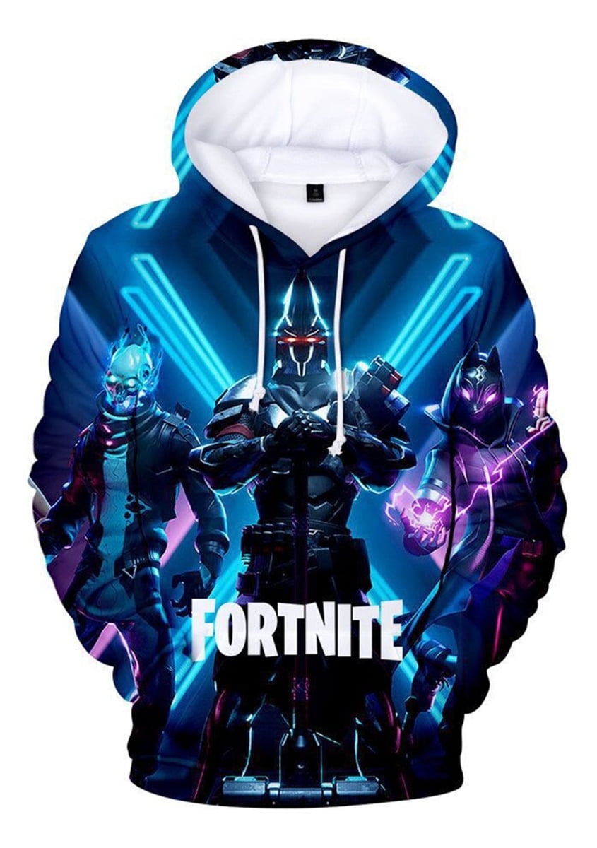 Fortnite Character Print Hoodie for Boys and Girls - Vibrant and Cozy ...