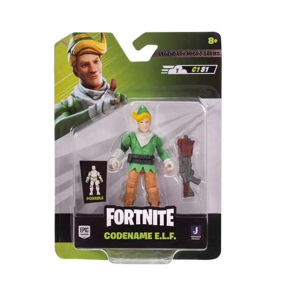 Fortnite Codename E.L.F. - Micro Legendary Series - 2.5 inch Figure ...