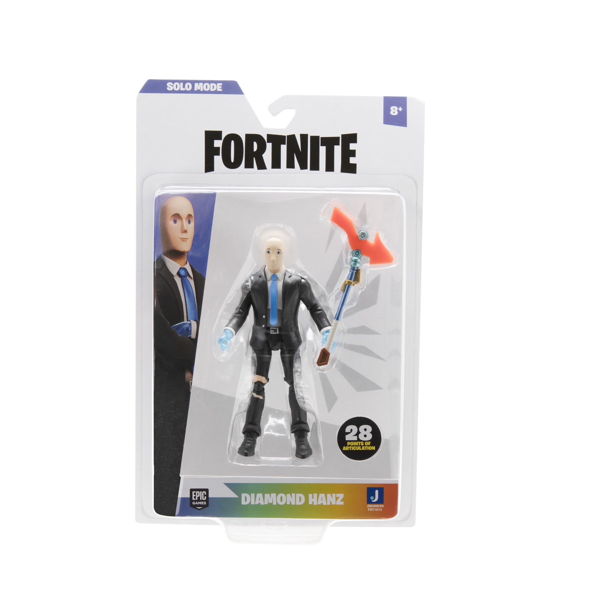 Fortnite Collectible Diamond Hanz Action Figure, 4" - Walmart.com