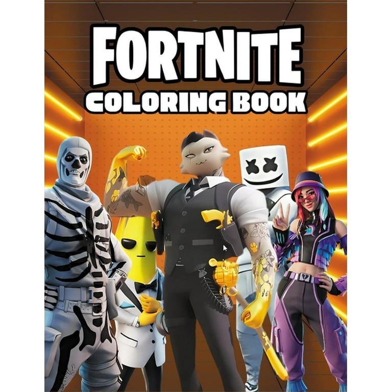 kids coloring pages fortnite