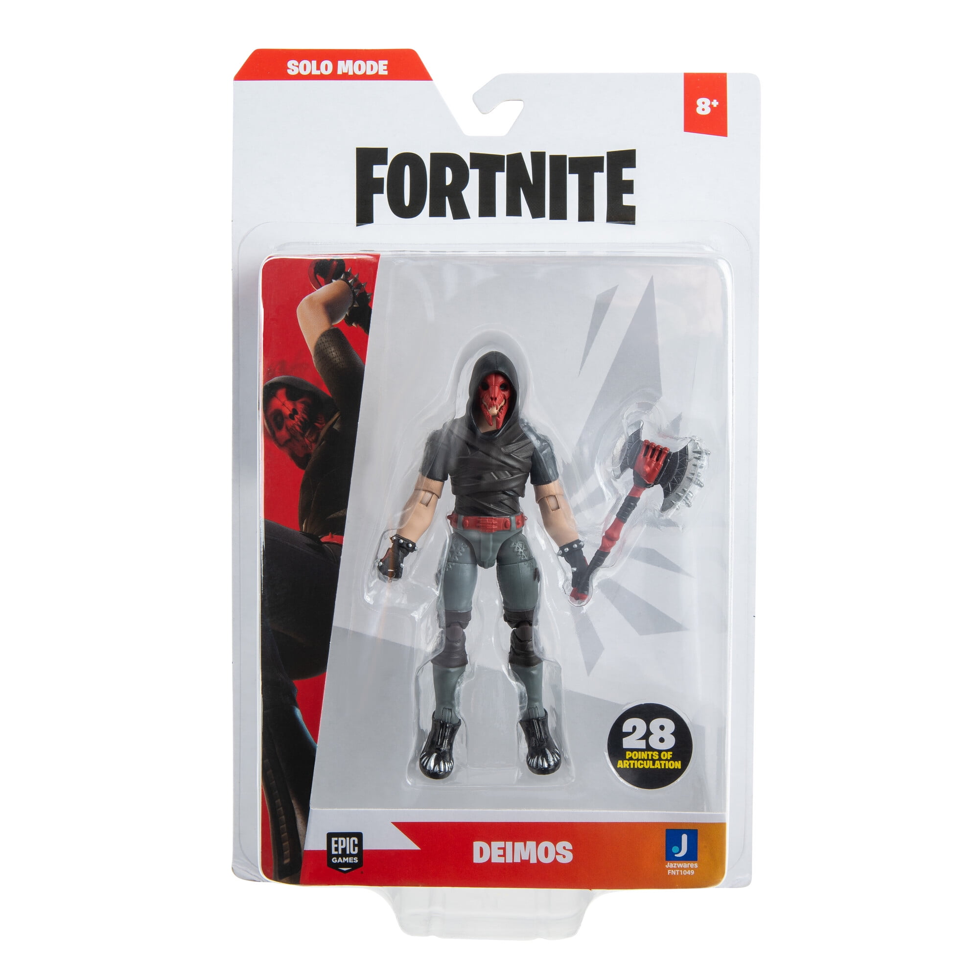Fortnite Deimos Solo Mode - 4 inch Articulated Figure with Sorrow's ...
