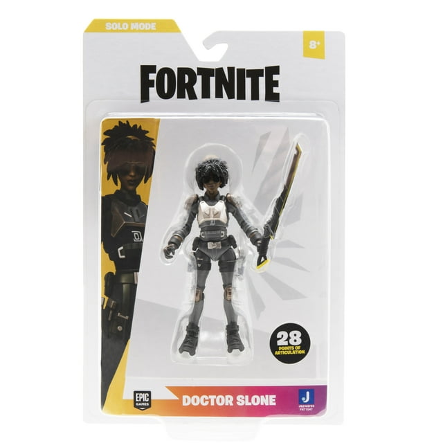 Fortnite Doctor Slone Solo Mode - 4 inch Articulated Figure with IO ...