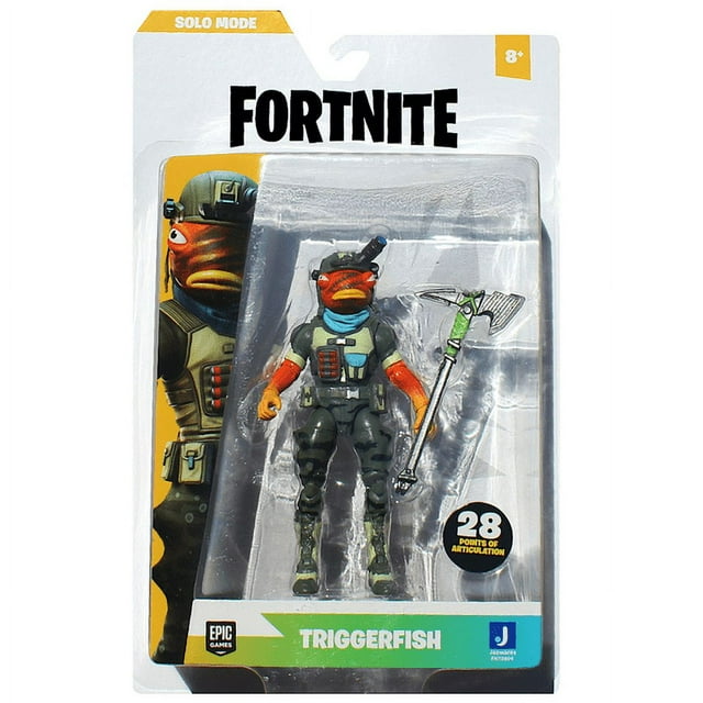 Fortnite Battle Royale Toys: FNT0804 Solo Mode Core 4-inch Triggerfish ...