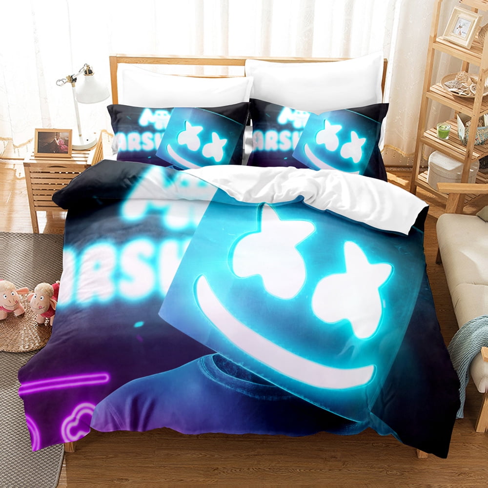 Fortnite Full-size bed 3-piece bedding set, anime 3D printed bedding ...